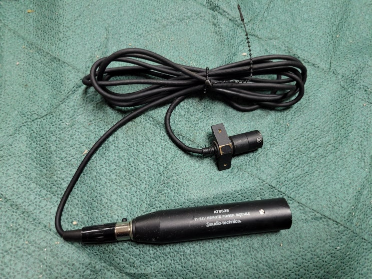 audio-technica AT8538 인라인파워 모듈 콘덴서 마이크 : 네이버 블로그