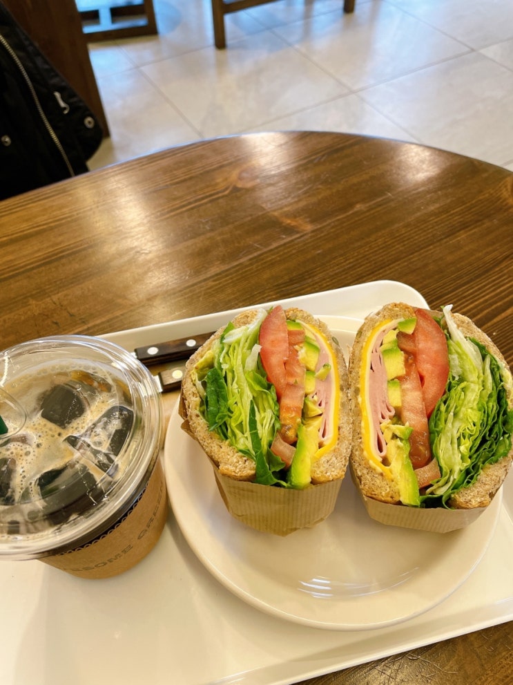 영주 건강한 샐러드 샌드위치 맛집 어썸그린 네이버 블로그