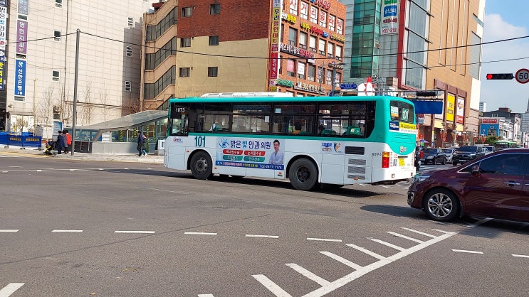 화영운수 101번 1073호 NEW BS090 디젤 2016년 : 네이버 블로그