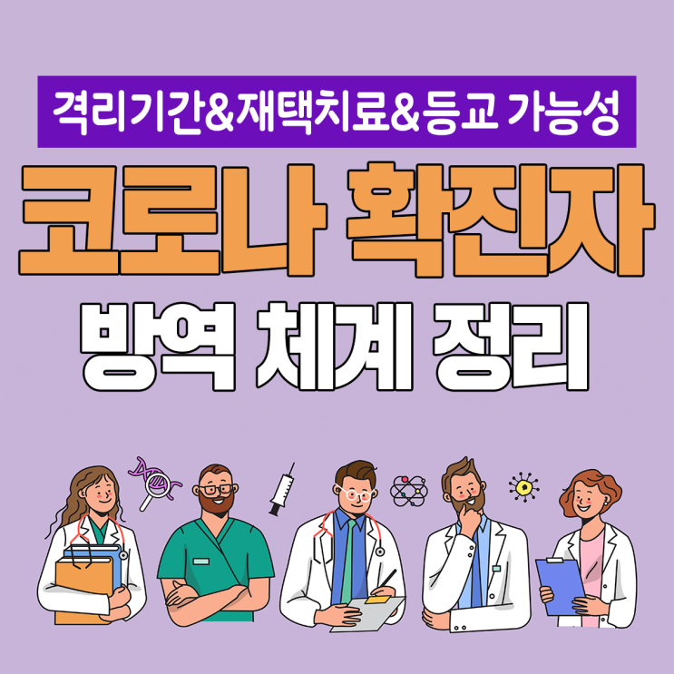 코로나 확진자 자가격리기간재택치료동거가족 등교and자가격리 통지서 발급 정리 314 개편 네이버 블로그