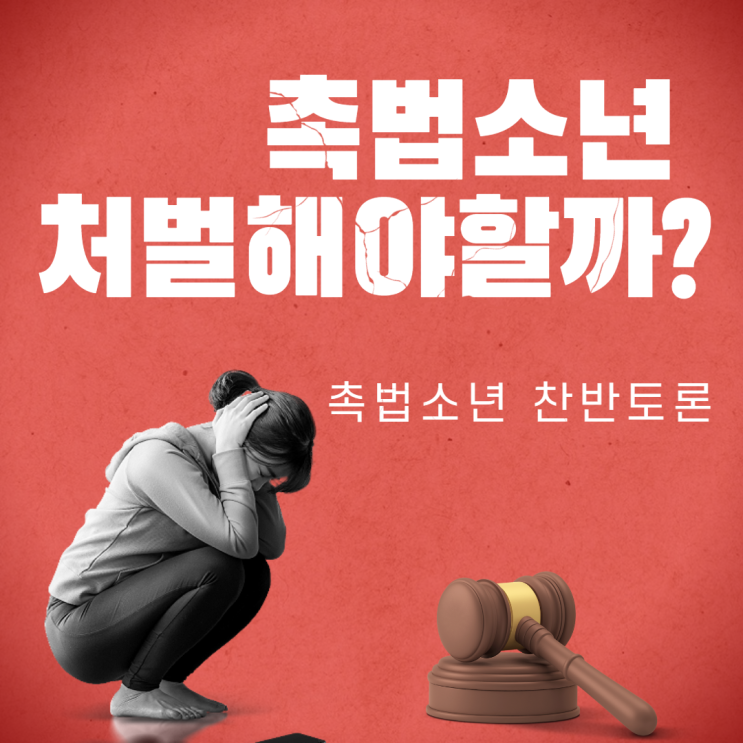 촉법소년 촉법소년 처벌해야 한다 소년법 폐지 찬성 반대 소년법 이대로 좋은가 네이버 블로그