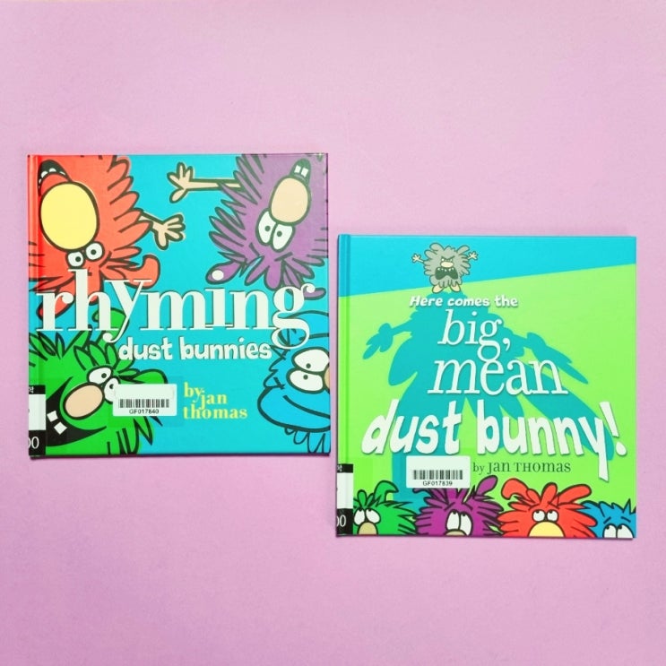 영어 그림책 〈Dust Bunnies 시리즈〉 만화풍의 재미있는 라임 그림책 by Jan Thomas : 네이버 블로그