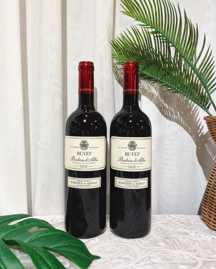 [와인] 마르케시 디 바롤로 루베이 바르베라 달바 / Marchesi di Barolo, Barbera d'Alba Ruvei ...