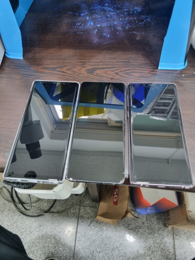 갤럭시액정유리필름 Uv강화유리필름 시공 접착 순돌이모바일 익산점 네이버 블로그
