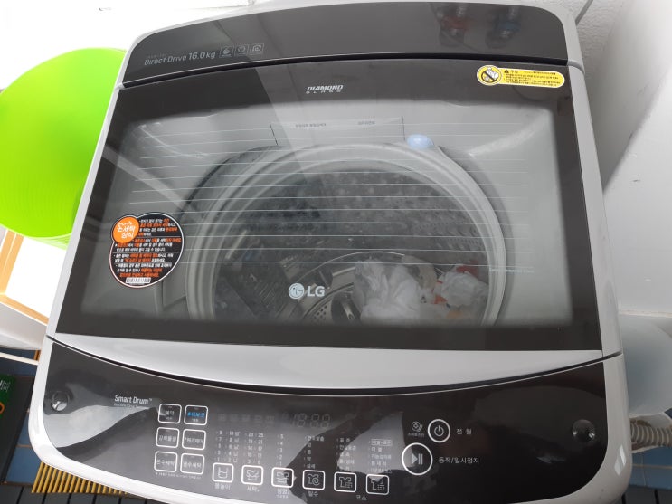 LG 통돌이 세탁기 (T16DU), 세탁망(크린필터) 셀프 교체 후기 : 네이버 블로그