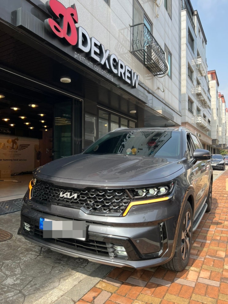 쏘렌토MQ4 3구 프로젝션 LED헤드램프 스타일패키지 완성, 방향지시등의 멋은 이거다!! : 네이버 블로그