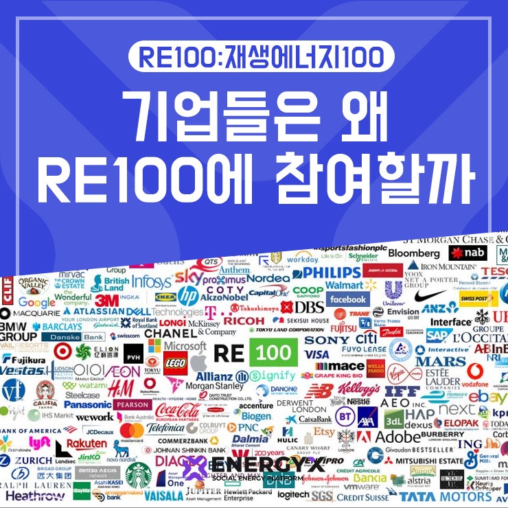 RE100 이야기: 기업들은 왜 RE100에 참여하고 있을까? : 네이버 블로그