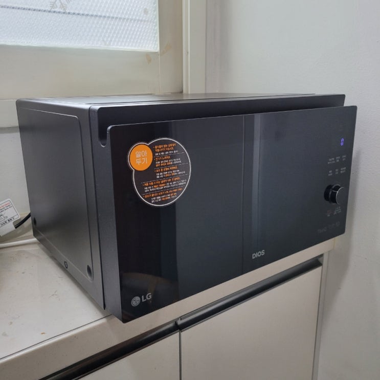 LG DIOS 광파 ML39BW 39L 전자레인지, 오븐, 에어프라이어 올인원 개봉 후기 : 네이버 블로그