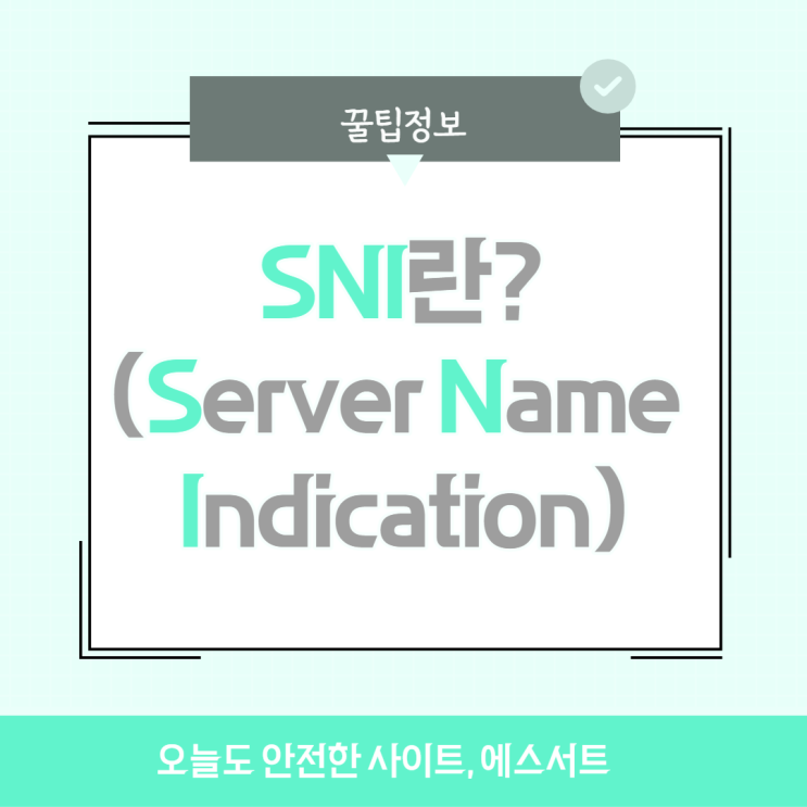 SNI (Server Name Indication) : 네이버 블로그