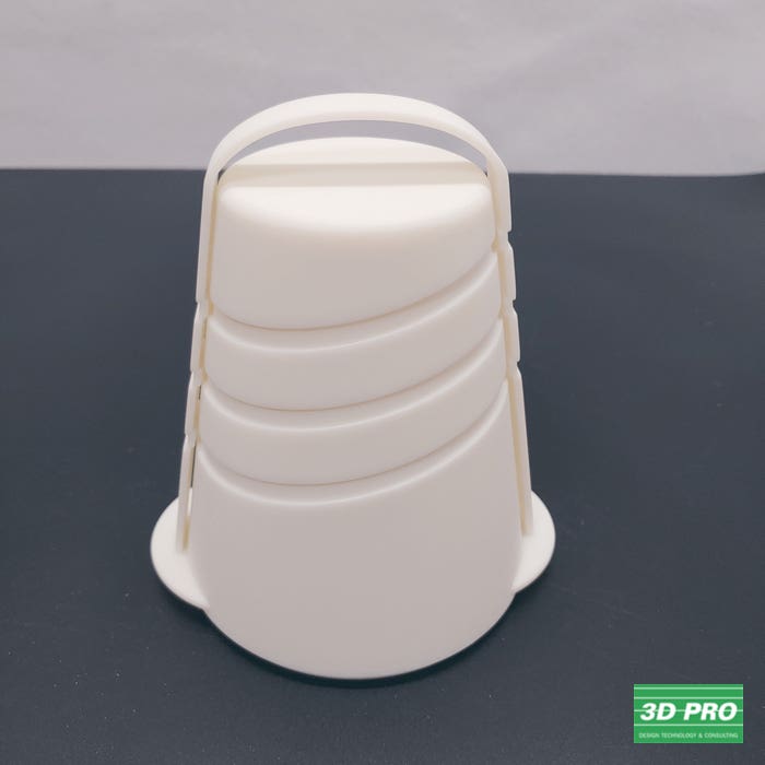 3d프린팅으로 컵 모양 출력물 제작 대학생 졸업작품3d 프린터 시제품 출력 Sla 레이저 방식abs Like 레진 소재