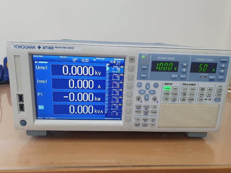 【Yokogawa_WT1800】 요꼬가와 파워 아날라이저 Power Analyzer_ 중고계측기 판매/렌탈/매입 : 네이버 블로그