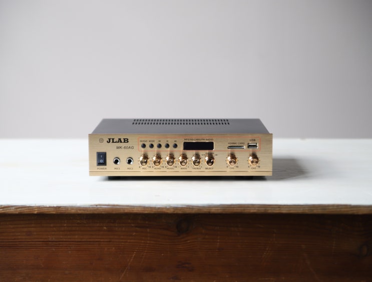 제이랩 MK-60AG , 성능은 기본!디자인까지 신경쓴 매장용앰프 : 네이버 블로그