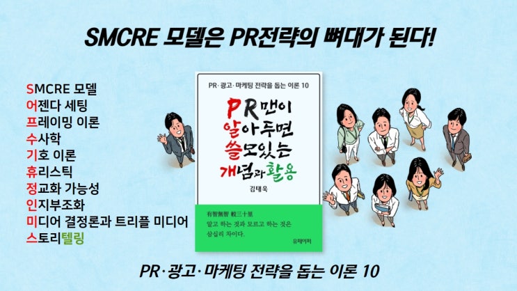 SMCRE 모델, PR전략의 뼈대가 되다! "PR맨이 알아두면 쓸모있는 개념과 활용" eBook : 네이버 블로그