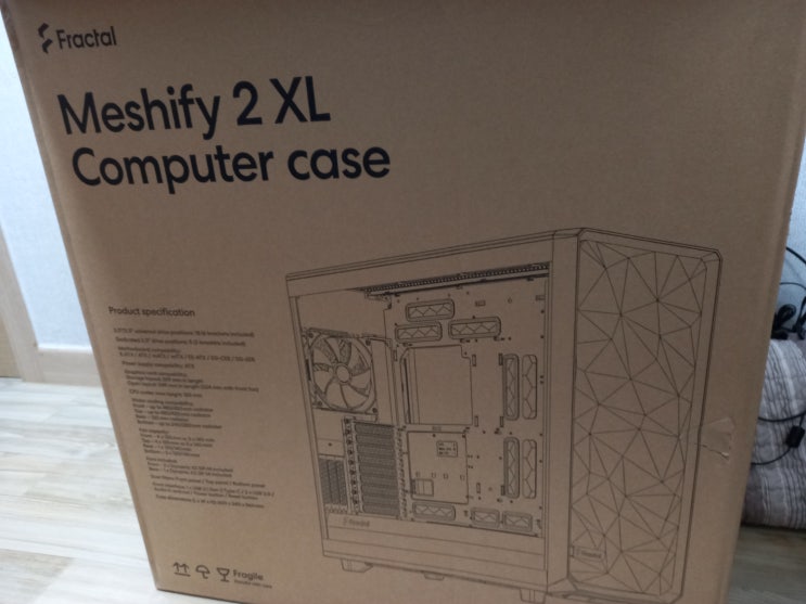빅타워 케이스 추천=Fractal Design Meshify 2 XL Light 강화유리 : 네이버 블로그