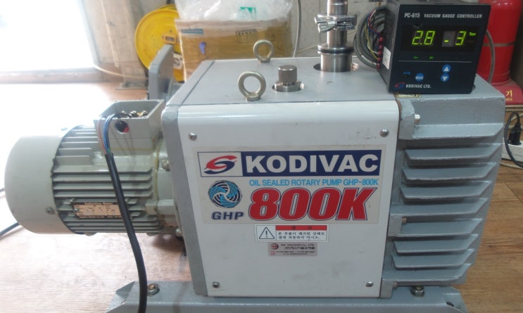 GHP800K 코디박 kodivac 진공펌프 진공불량 수리 : 네이버 블로그