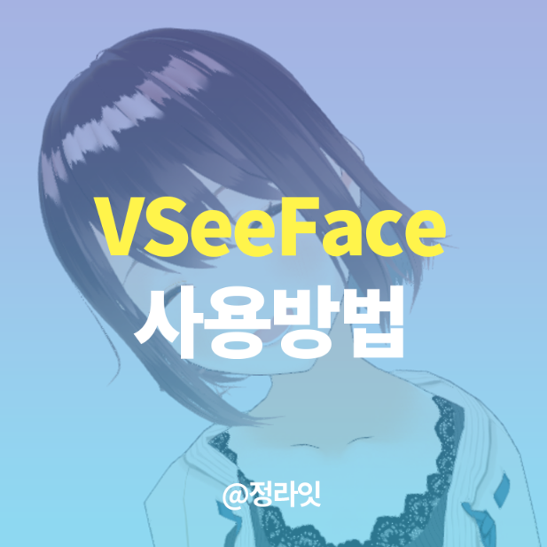 VSeeFace 사용법 총정리, 버츄얼 유튜버 되보자 : 네이버 블로그