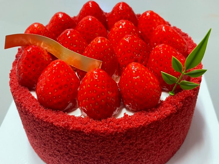 파리바게트 블레싱 레드베리 베리굿 생일케이크 추천 내돈내산 후기 : 네이버 블로그