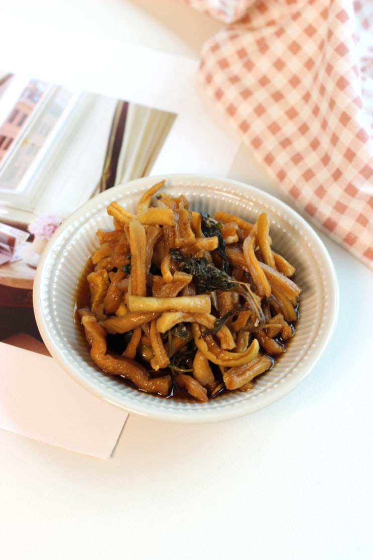 무말랭이 요리 장아찌 간장 양념으로 밑반찬 만들기 네이버 블로그