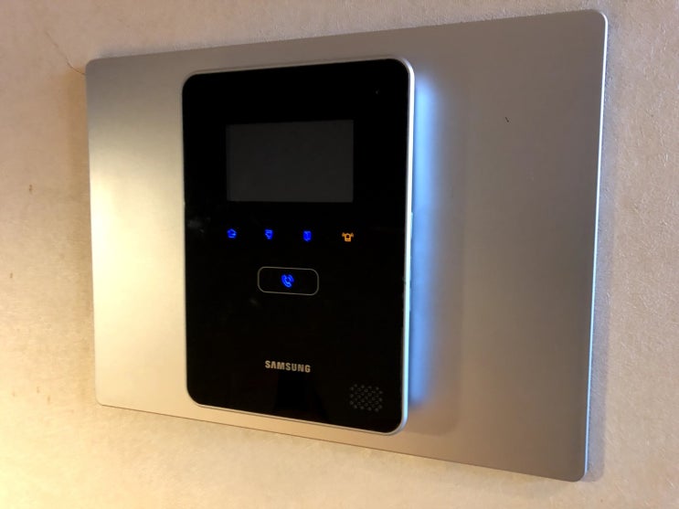 마포구 신공덕삼성래미안1차 삼성 비디오폰 SHT-3625AMK 설치 후기 : 네이버 블로그