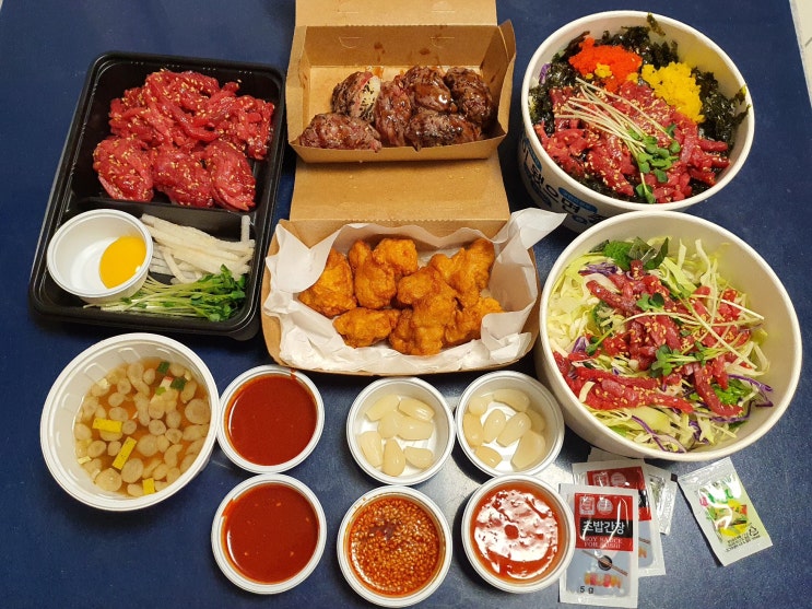 신당동 육회 맛집 추천 육회는 연어처럼 육회 육회덮밥 육회초밥 스테이크초밥 네이버 블로그