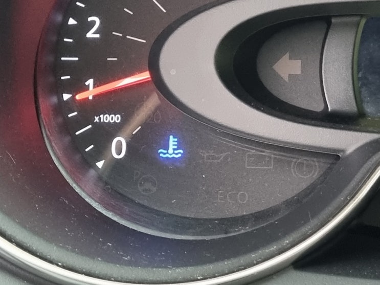 르노코리아자동차 QM3 1.5디젤 파란 돛단배 냉각수 온도 경고등 : 네이버 블로그