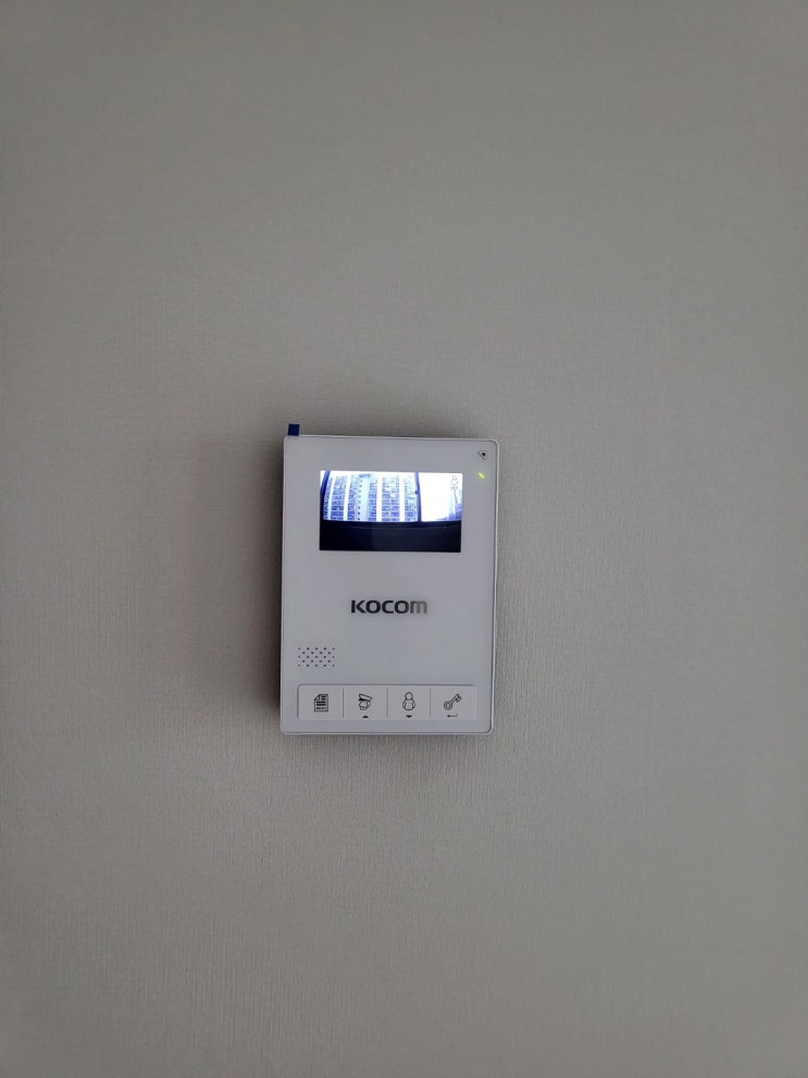#부천#비디오폰#코콤KCV-434 시공 : 네이버 블로그