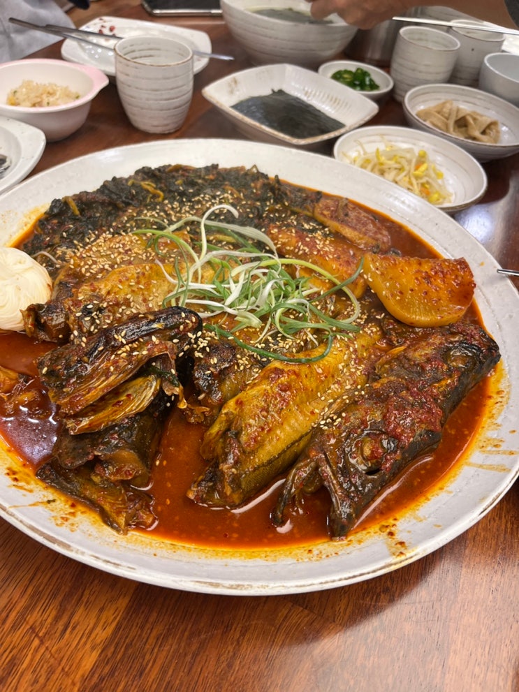 청주 율량동 명태조림 한식 맛집 : 한양 시래기 명태조림 : 네이버 블로그