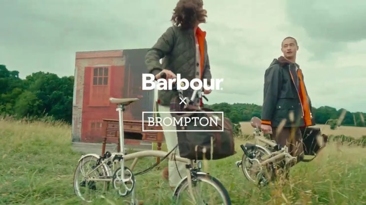 BROMPTON X Barbour 콜라보 에디션 출시 : 네이버 블로그
