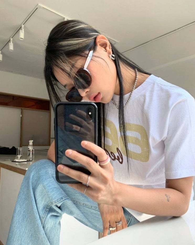 숱없는 여자 긴머리도 풍성해지는 발레아쥬 염색 Tip 네이버 블로그