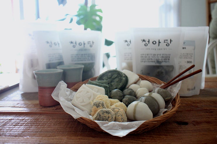 아침대용떡 청아당 굳지않는떡 엄지척 네이버 블로그
