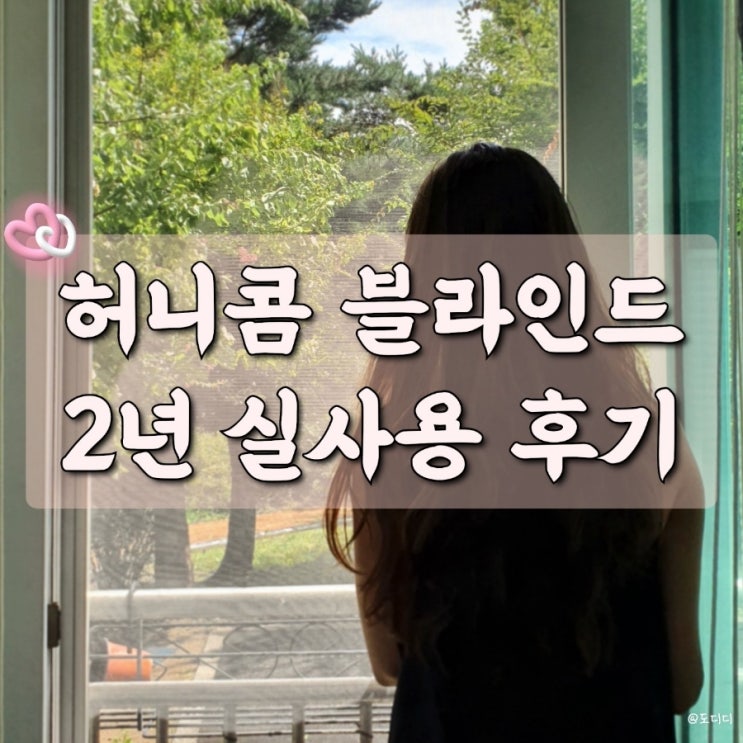 아래에서 위로 올리는 탑다운 허니콤 블라인드 커튼 2년째 사용후기 장점 단점 가격 저층 사생활 보호 네이버 블로그