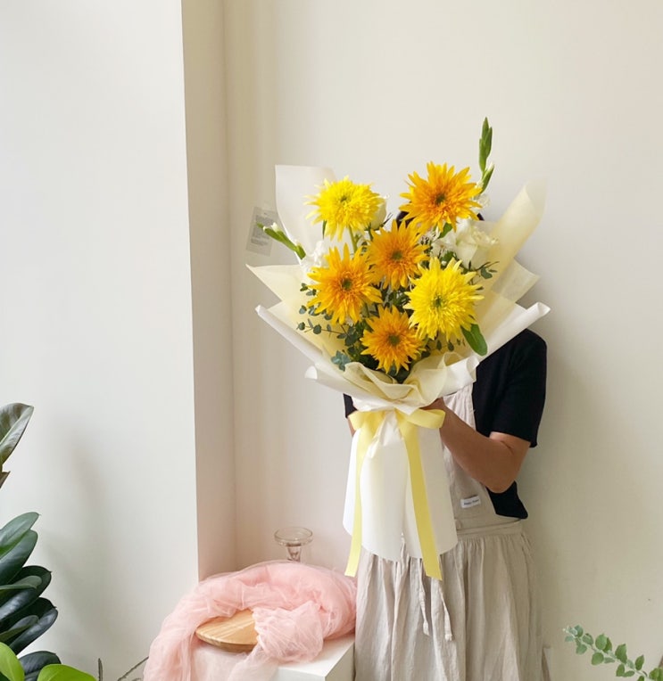 고객님 요청 그대로 만들어드린~ 장유꽃집율하꽃집 플로라이즌의 해바라기 꽃다발🌻🌻🌻 네이버 블로그
