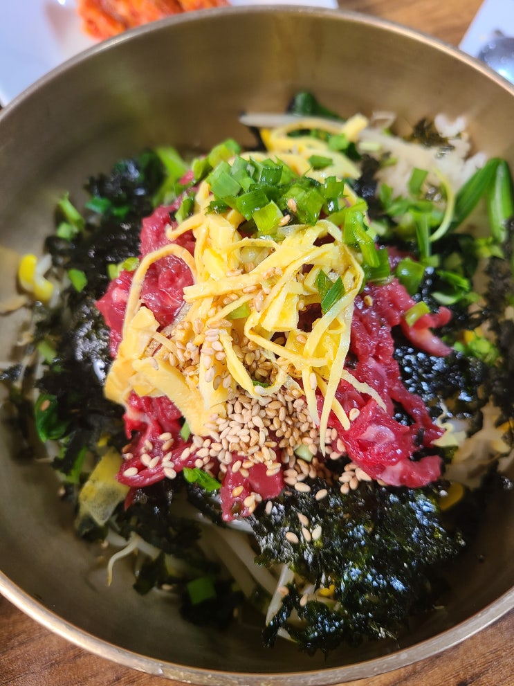 660 함평 화랑식당 육회비빔밥 함평 육회비빔밥 맛집 함평 백종원의 3대 천왕 육회비빔밥 함평 착한식당 육회