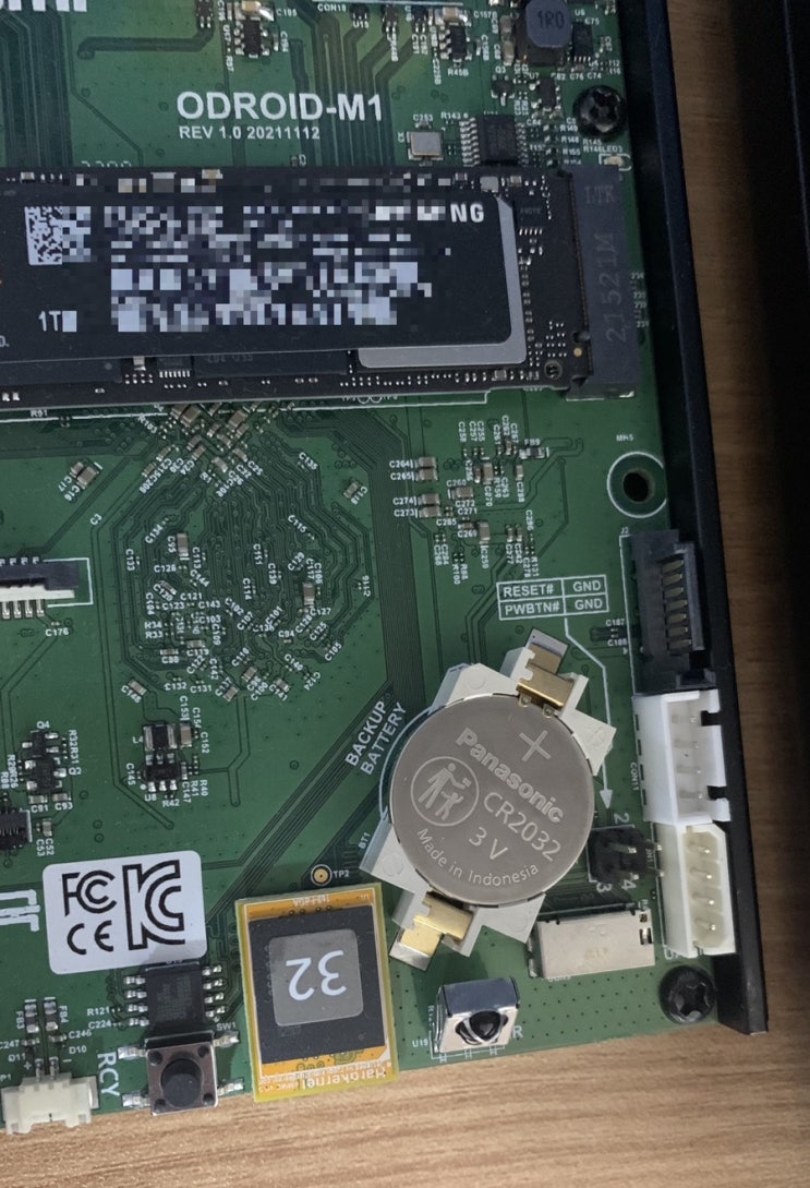 [ODROID-M1] 오드로이드 M1, RTC Backup Battery 끼우기 : 네이버 블로그