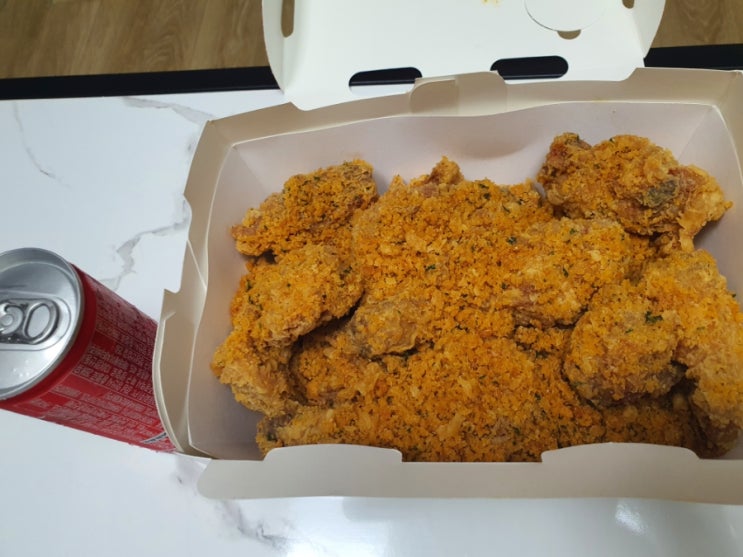 Bhc 배달 후기 Bhc 치퐁당후라이드분모자로제떡볶이 내돈내산 네이버 블로그