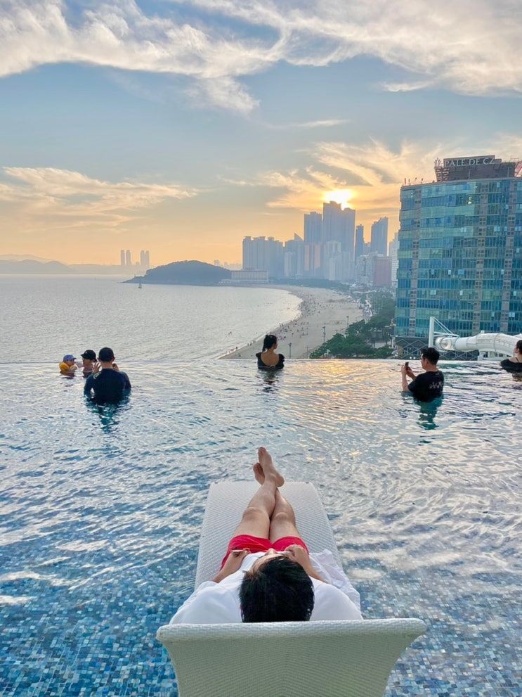 시그니엘 부산 호캉스 패밀리트윈 룸컨디션 수영장 라운지 더파크뷰 조식 네이버 블로그