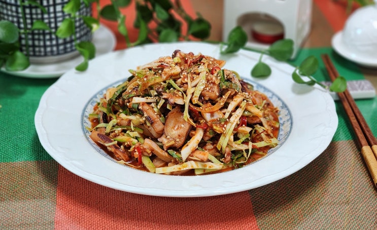 입맛이 더 살아나면 안된디 삶은 문어로 만든 새콤달콤 맛있는 문어초무침 냉동문어요리 간단한술안주 네이버 블로그