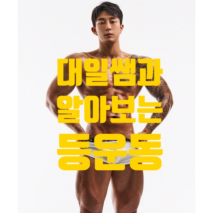 구의헬스강변헬스 아크로짐 구의점 대일쌤과 함께 알아보는 등운동의 종류 네이버 블로그
