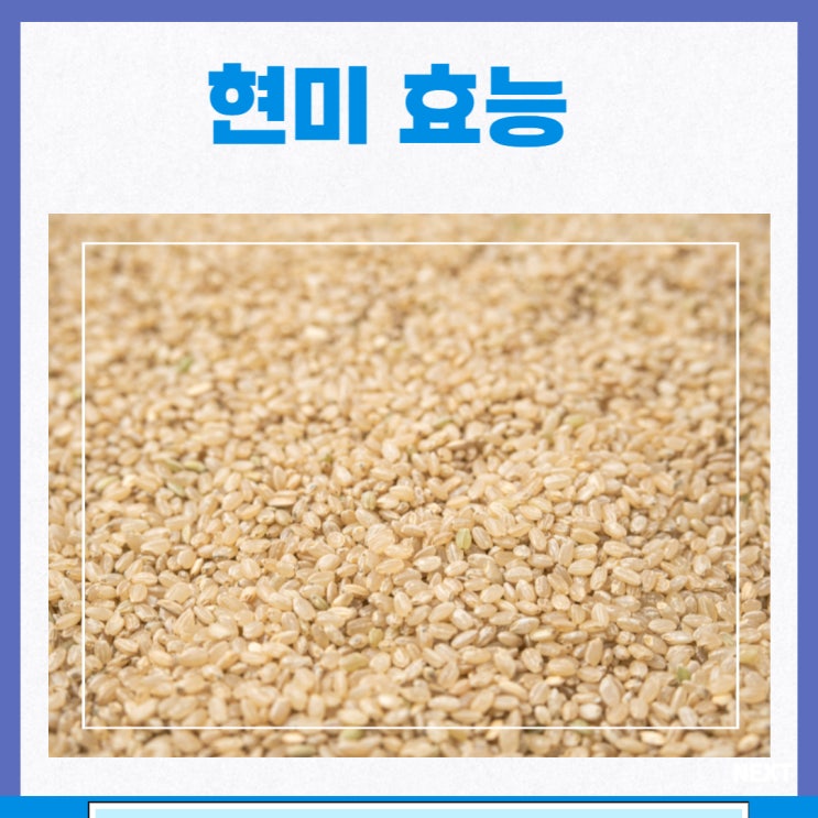 현미 효능 칼로리 부작용 현미밥 현미쌀 : 네이버 블로그