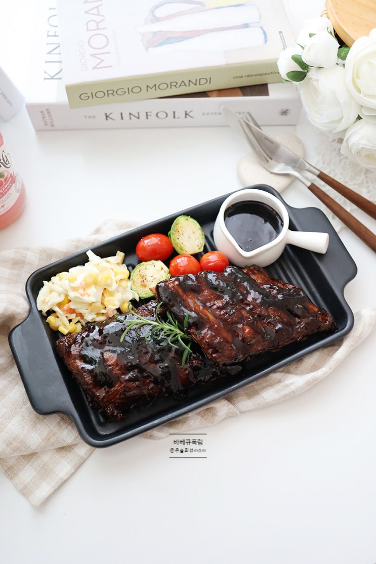 밀키트 추천 승우아빠 심플리쿡 콜라보 마이야르 폭립 홈파티 음식 어때요 네이버 블로그
