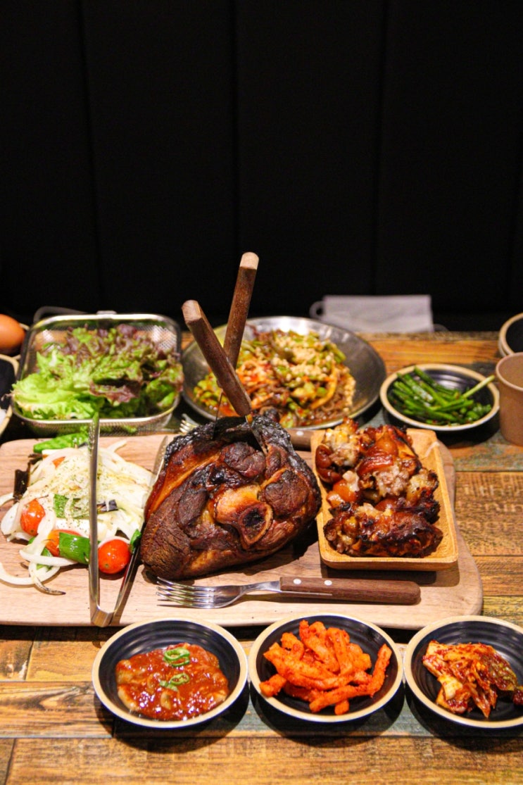 인천 청라 화덕족발 맛집 "족발신선생" 회식 술집으로 추천 : 네이버 블로그