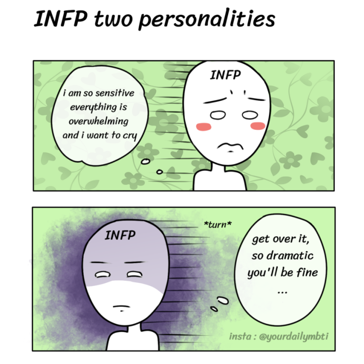Infp 특징 성격 짤 장점 단점 연애 인프피 자세하게 정리 네이버 블로그