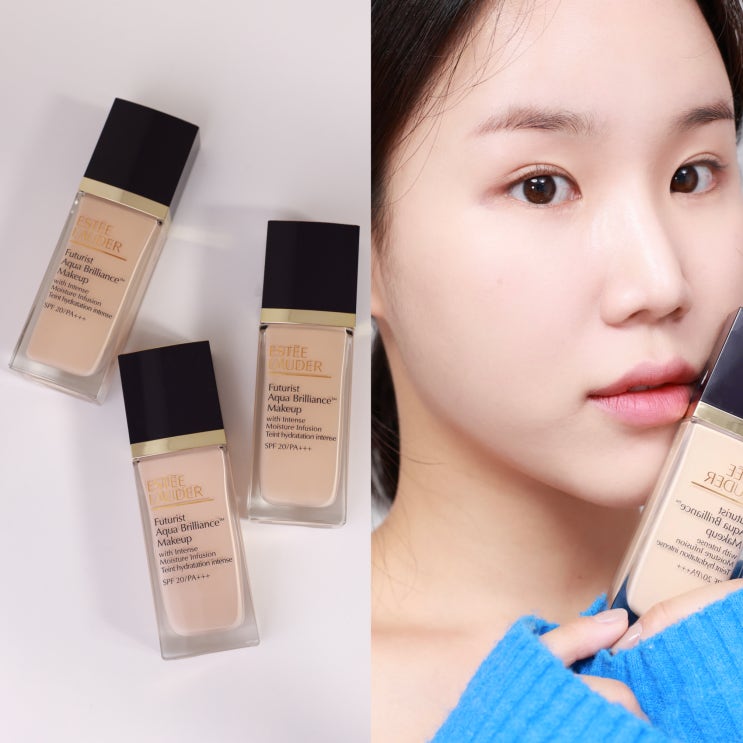 에스티 로더 New 퓨처리스트 촉촉한 수분빛광채 파운데이션 추천 네이버 블로그
