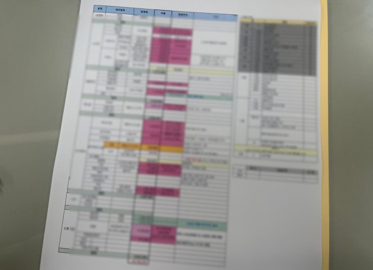 웨딩홀 체크리스트 결혼준비 순서 예산 엑셀 파일 공유 네이버 블로그