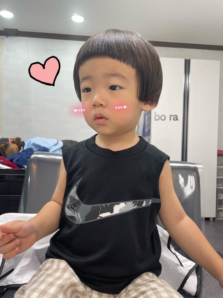 양산 어린이 머리 컷트 잘하는 미용실 양산 아이머리 아기머리 양산 배냇머리 밀어주는 미용실 네이버 블로그