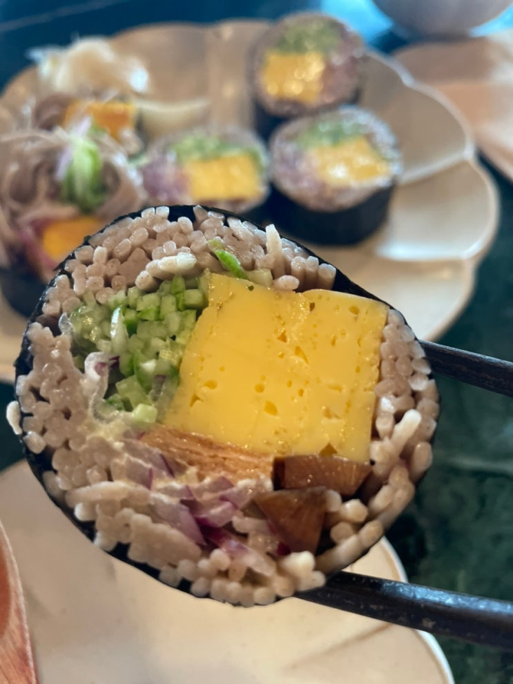 용산신용산 일본식 맛집 용산마루 메밀김밥 대창덮밥 존맛 네이버 블로그