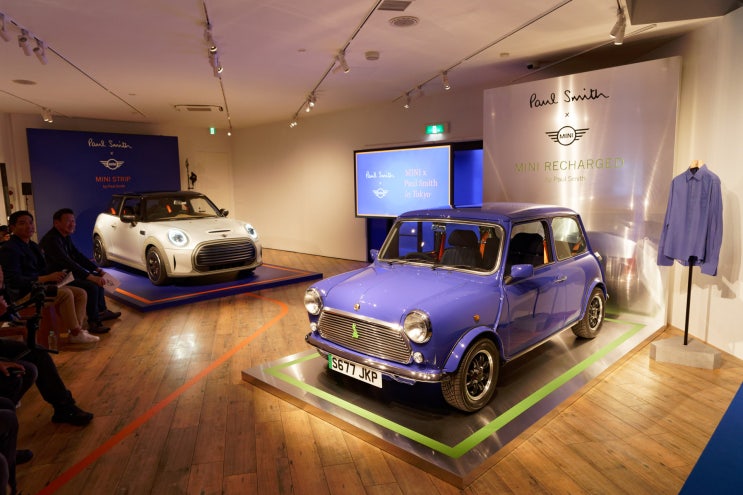 미니 폴 스미스 전기 컨셉카 오모테산도에서 개최 MINI × Paul Smith in Tokyo : 네이버 블로그