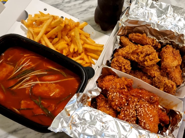 배달 성서 계대 갓 튀긴 윙 And 봉 치킨 맛집 갓튀긴후라이드 본점 네이버 블로그