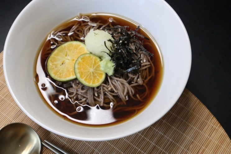 동복리밀키트 제주 청귤 소바 시원한 한 그릇 : 네이버 블로그