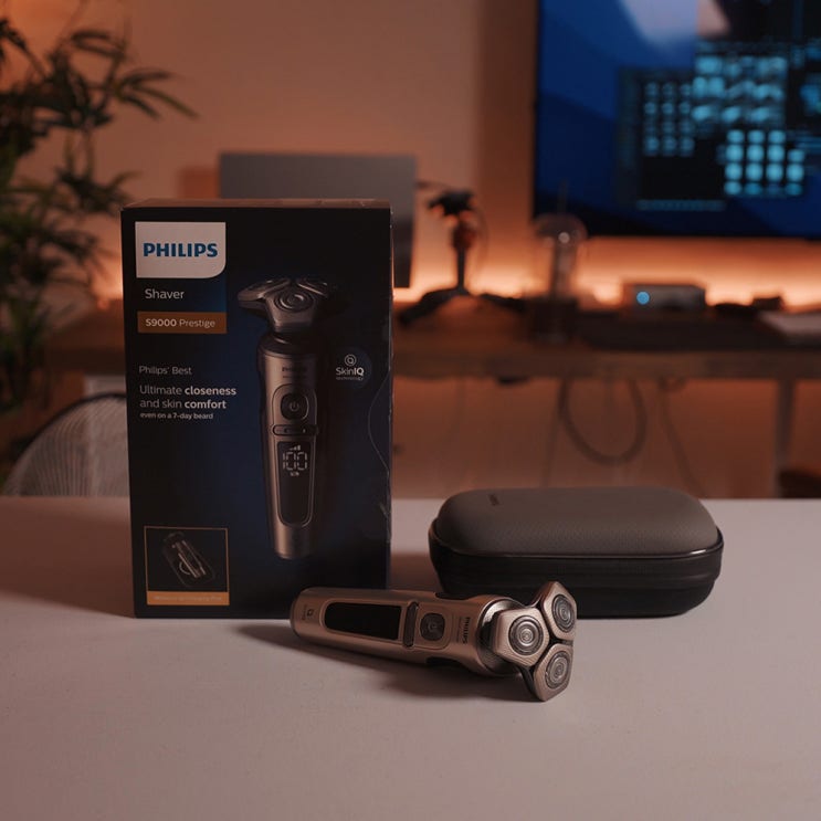 필립스 Skiniq 9000 프레스티지 전기면도기 예민한 피부에 추천해요 네이버 블로그